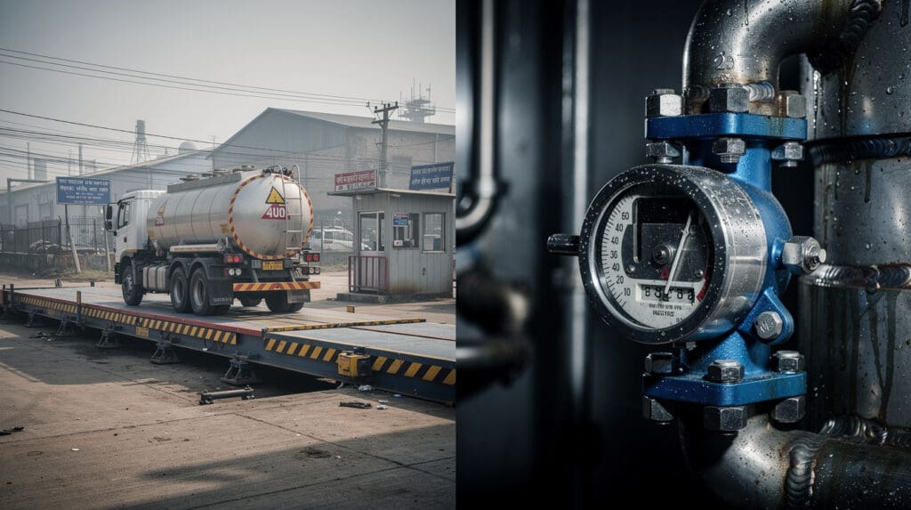 Fuel Flow Meter vs Weighbridge for Bulk Diesel